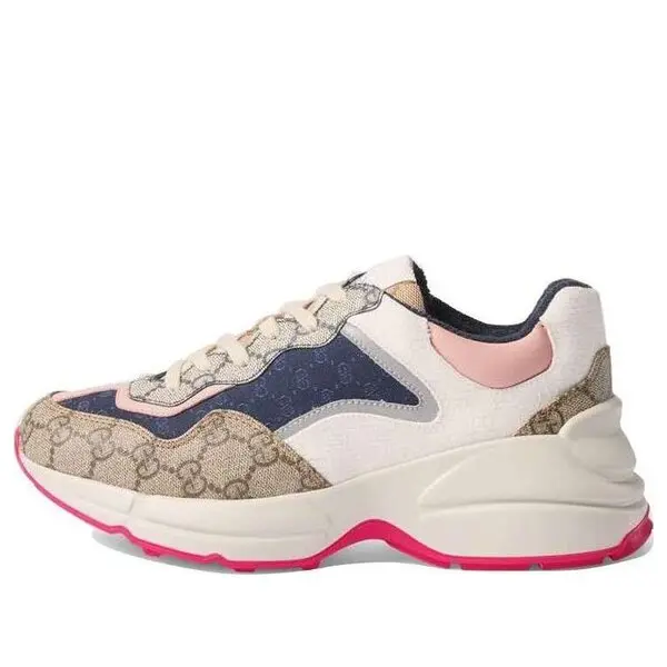 Gucci Gg Rhyton Sneakers - Brown