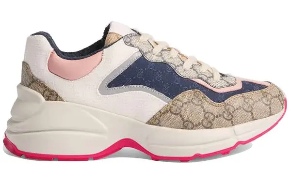 Gucci Gg Rhyton Sneakers - Brown