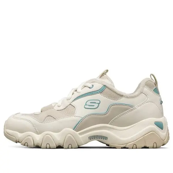 Sketchers D'lites 2.0 Athletic Sneakers - Whitebrownblue