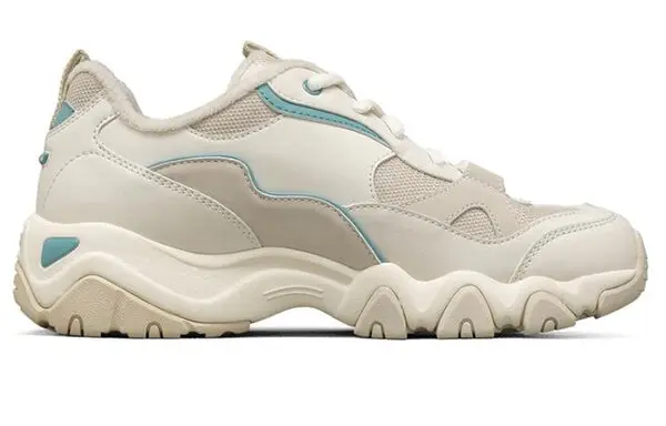 Sketchers D'lites 2.0 Athletic Sneakers - Whitebrownblue