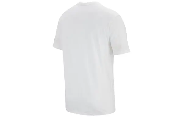 Nike Logo Pure Cotton Short Sleeve - White