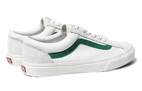 VANS Style 36 Low Top Sneakers - White/green