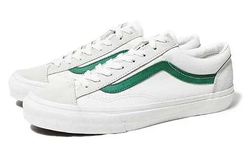 VANS Style 36 Low Top Sneakers - White/green