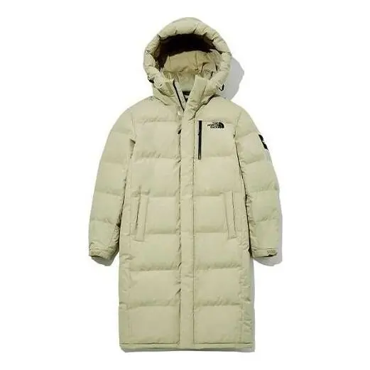 The North Face Long Down Jacket - Beige