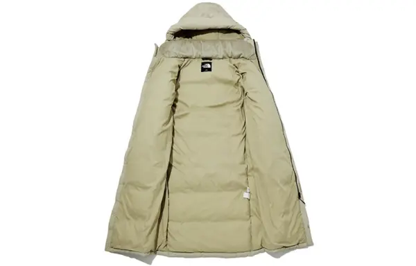 The North Face Long Down Jacket - Beige