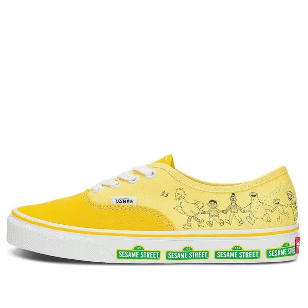 VANS X Sesame Street Authentic Sneakers - Yellow