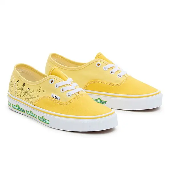VANS X Sesame Street Authentic Sneakers - Yellow