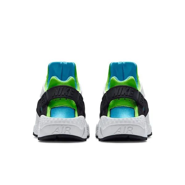 Nike Huarache Run Sneakers - White/green