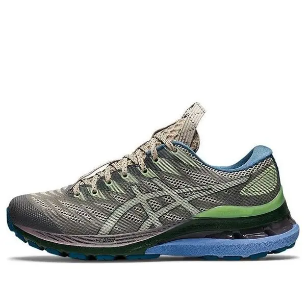 Asics Fn3-s Gel-kayano 28 "gargoyle Fog - Grey/green