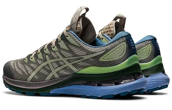 Asics Fn3-s Gel-kayano 28 "gargoyle Fog - Grey/green