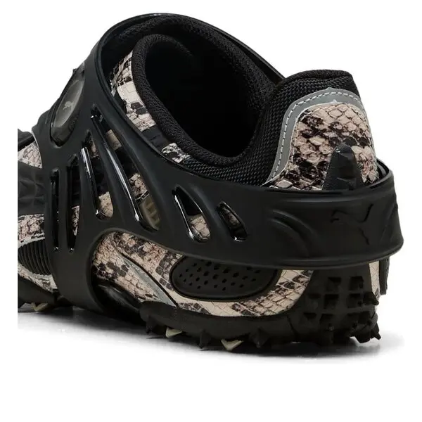PUMA A$ap Rocky X Mostro Gabbia Snakeskin Sneakers - Black