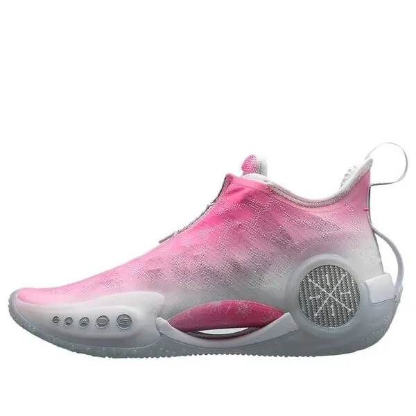 LI-NING Way Of Wade "blossom" Basketball Sneakers - Pink/grey