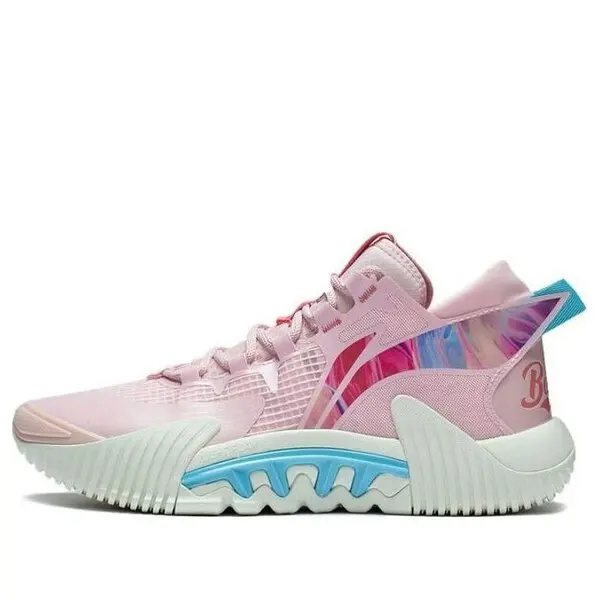 LI-NING Badfive 2 Low 'pink Iridescent' Athletic Sneakers - Pink/blue/white