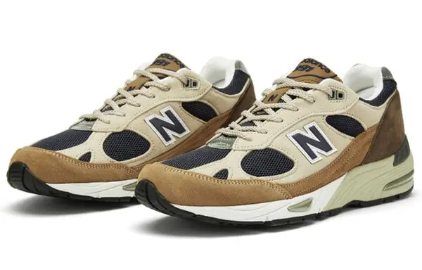 NEW BALANCE 991 Made In England Sneakers - Light Brown