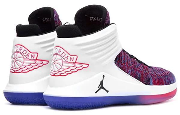 JORDAN Air 32 "finale" High Top Sneakers - Blue