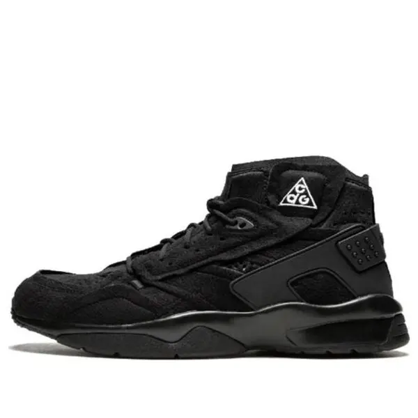 Nike Comme Des Garcons X Mowabb High Top Sneakers - Black