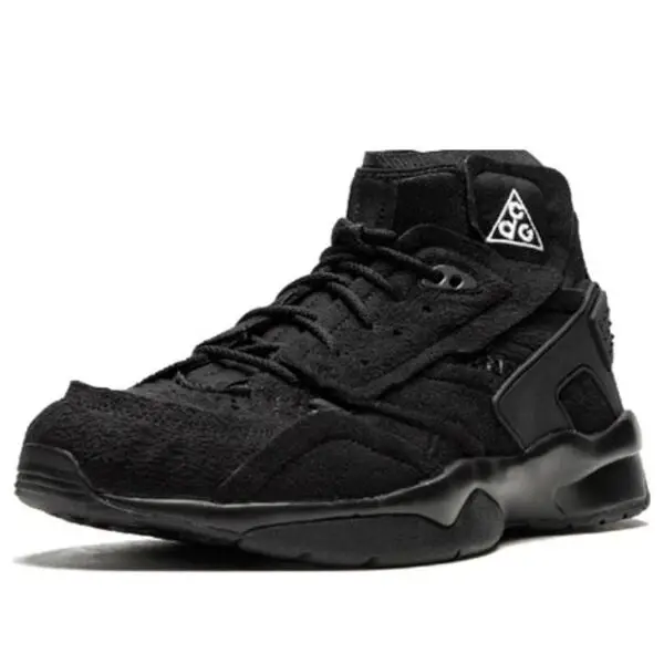 Nike Comme Des Garcons X Mowabb High Top Sneakers - Black