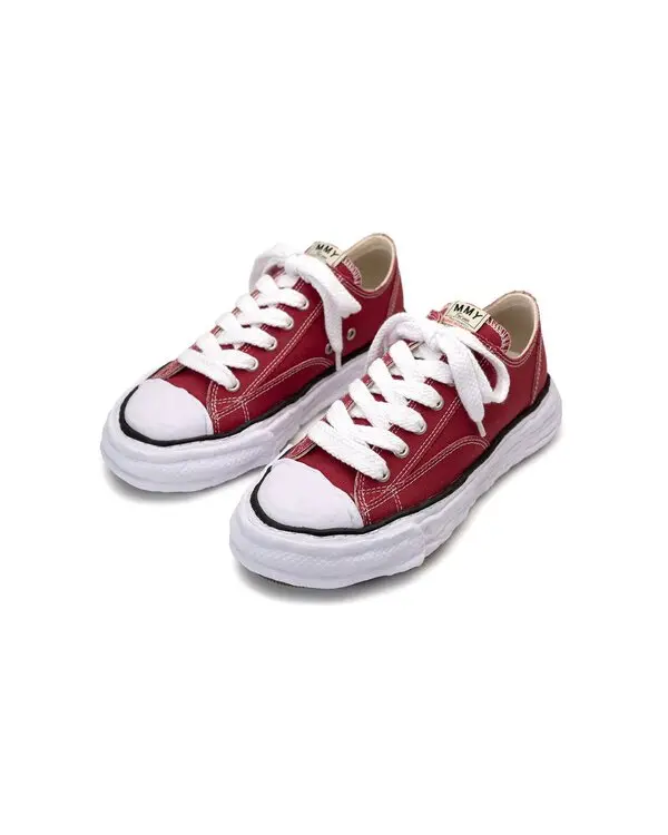 Mihara Yasuhiro Peterson 23 Og Sole Canvas Low Top Sneakers - Bordeaux