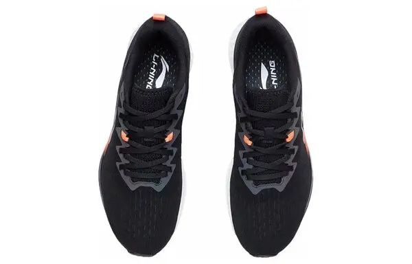 LI-NING Dark Horse 4" Athletic Sneakers - Black/metallic Silver