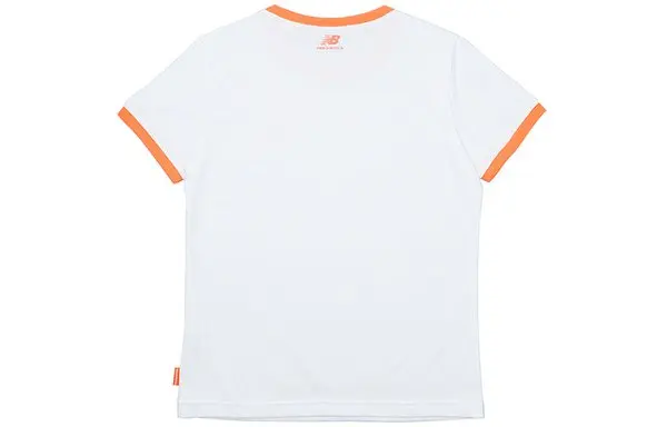NEW BALANCE Logo Sports Round Neck Short Sleeve T-shirt