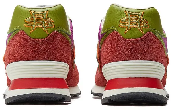 NEW BALANCE Stray Rats X 574 Sneakers - Brownred/green