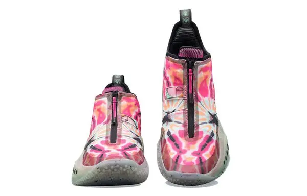 LI-NING Way Of Wade 'florida' High-top Athletic Sneakers - Pink/black