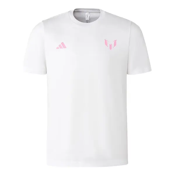 Adidas Messi T-shirts - White