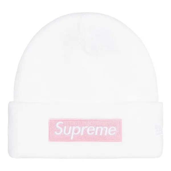 Supreme Bo Logo Beanie - White