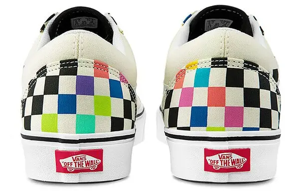 VANS Moma Comfycush Old Skool "colorful Checkerboard" Sneakers