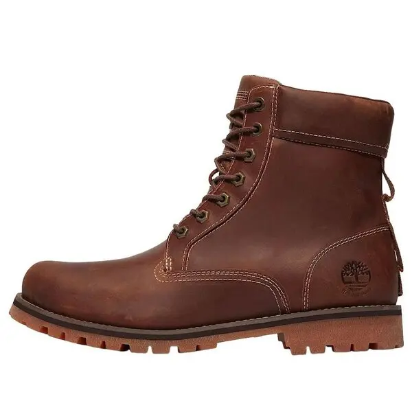 Timberland Waterproof Lace-up Boots - Light Brown