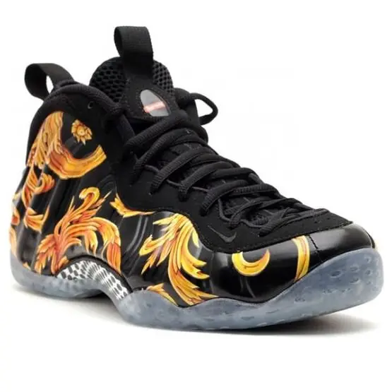 Nike Supreme X Air Foamposite One Sp Sneakers - Black
