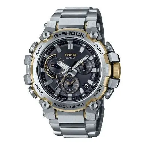 Casio G-shock Analog Chronograph Watch - Silver/bronze/black