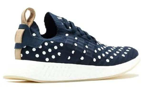 Adidas Nmd_r2 Pk 'collegiate Navy' With Polka Dot Pattern