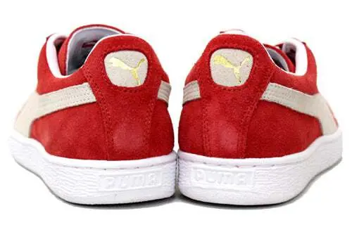 PUMA Suede Classic+ Low Top Sneakers - Red