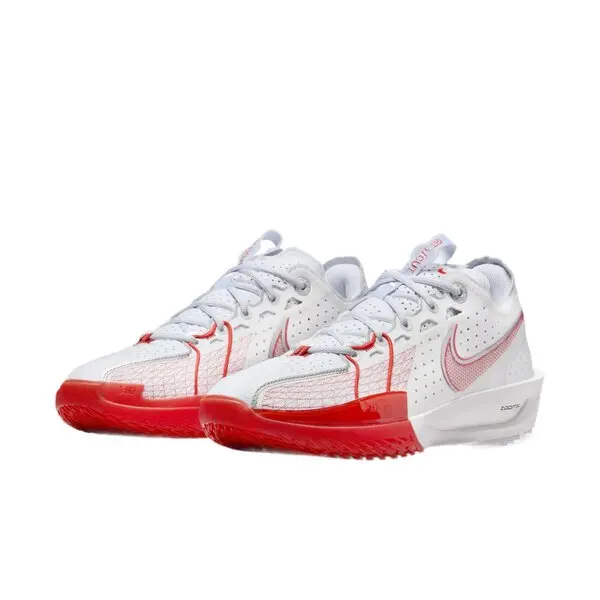 Nike Zoom Gt Cut 3 Athletic Sneakers - Summit White/black/grey