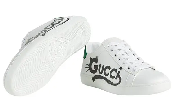 Gucci Ace "kitten Logo" Sneakers