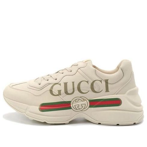 Gucci Rhyton Leather Sneaker 'logo - White