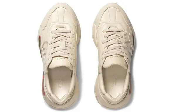 Gucci Rhyton Leather Sneaker 'logo - White