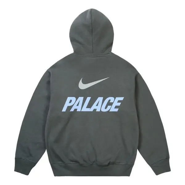 Nike X Palace Font Swoosh Hood - Charcoal