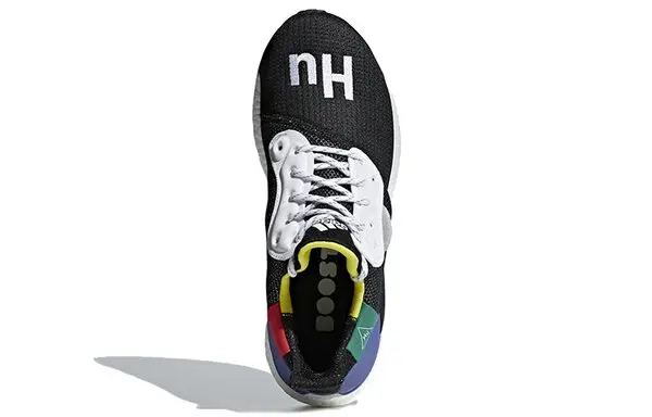 Adidas Pharrell X Solar Hu Glide Sneakers - Black