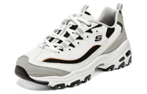 Sketchers D'lites Sneakers - Black/white/grey