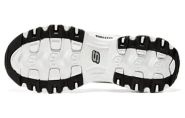 Sketchers D'lites Sneakers - Black/white/grey