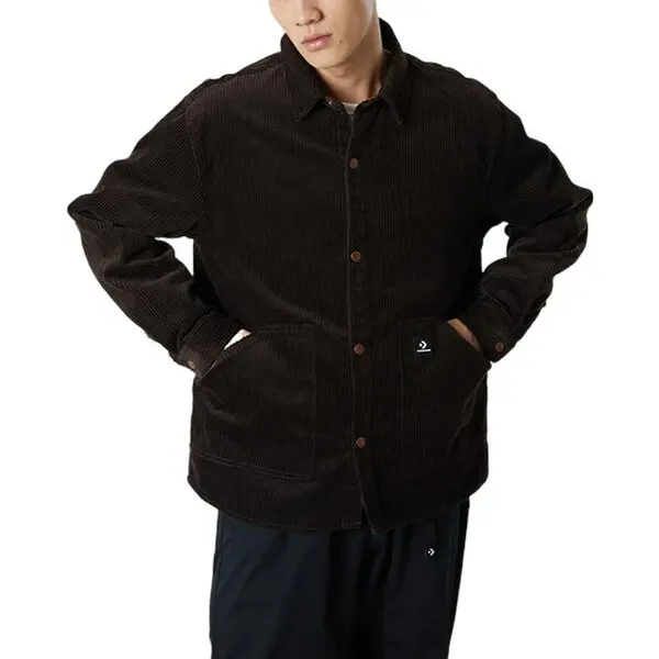 CONVERSE Corduroy Button Shirt Asia Sizing