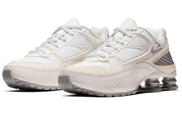 Nike Shox Enigma Sneakers - White/silver