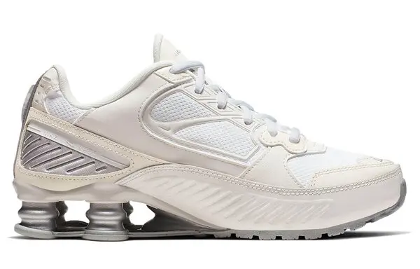 Nike Shox Enigma Sneakers - White/silver
