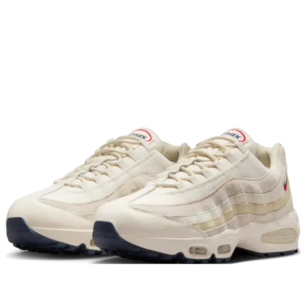 Nike Max 95 Og Prm 'big Bubble Pale Ivory' Sneakers - Pale Ivory/light Khaki/sail