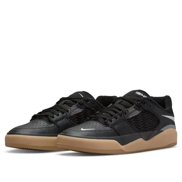 Nike Ishod Wair "black Gum" Skate Sneakers