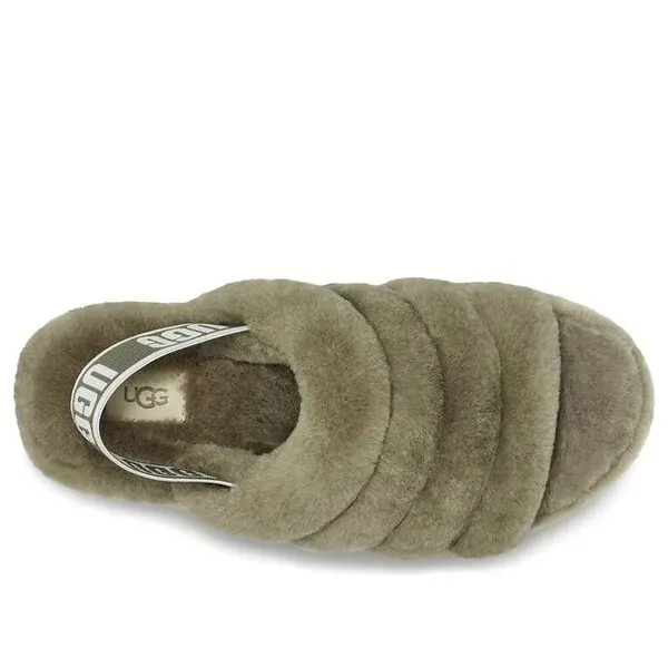 UGG Fluff Yeah Slide Slipper - Burnt Olive