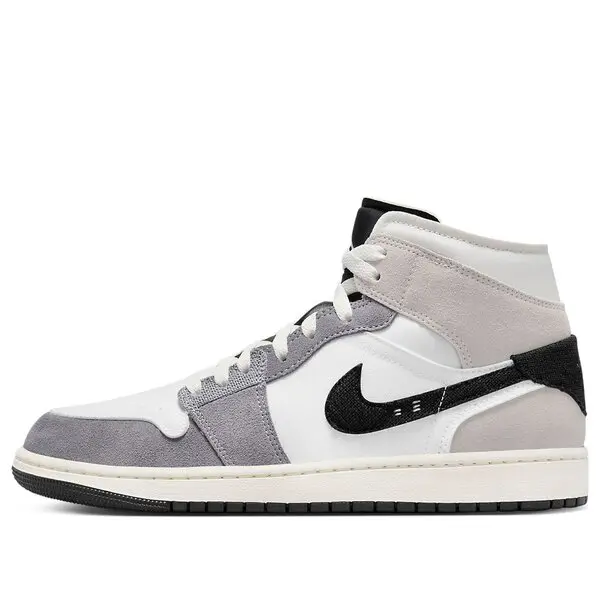 JORDAN 1 Mid Se Craft 'inside Out Cement - Grey