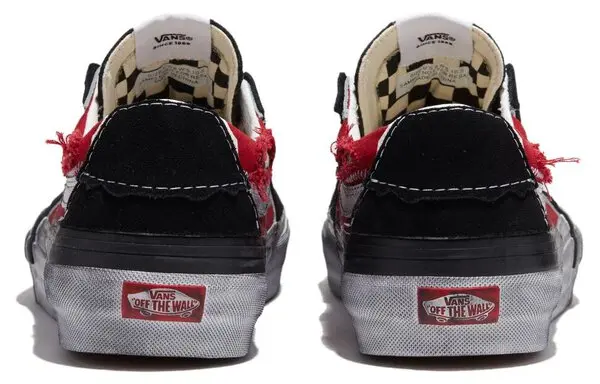 VANS Reconstruct Sk8-low Sneakers - Black/red